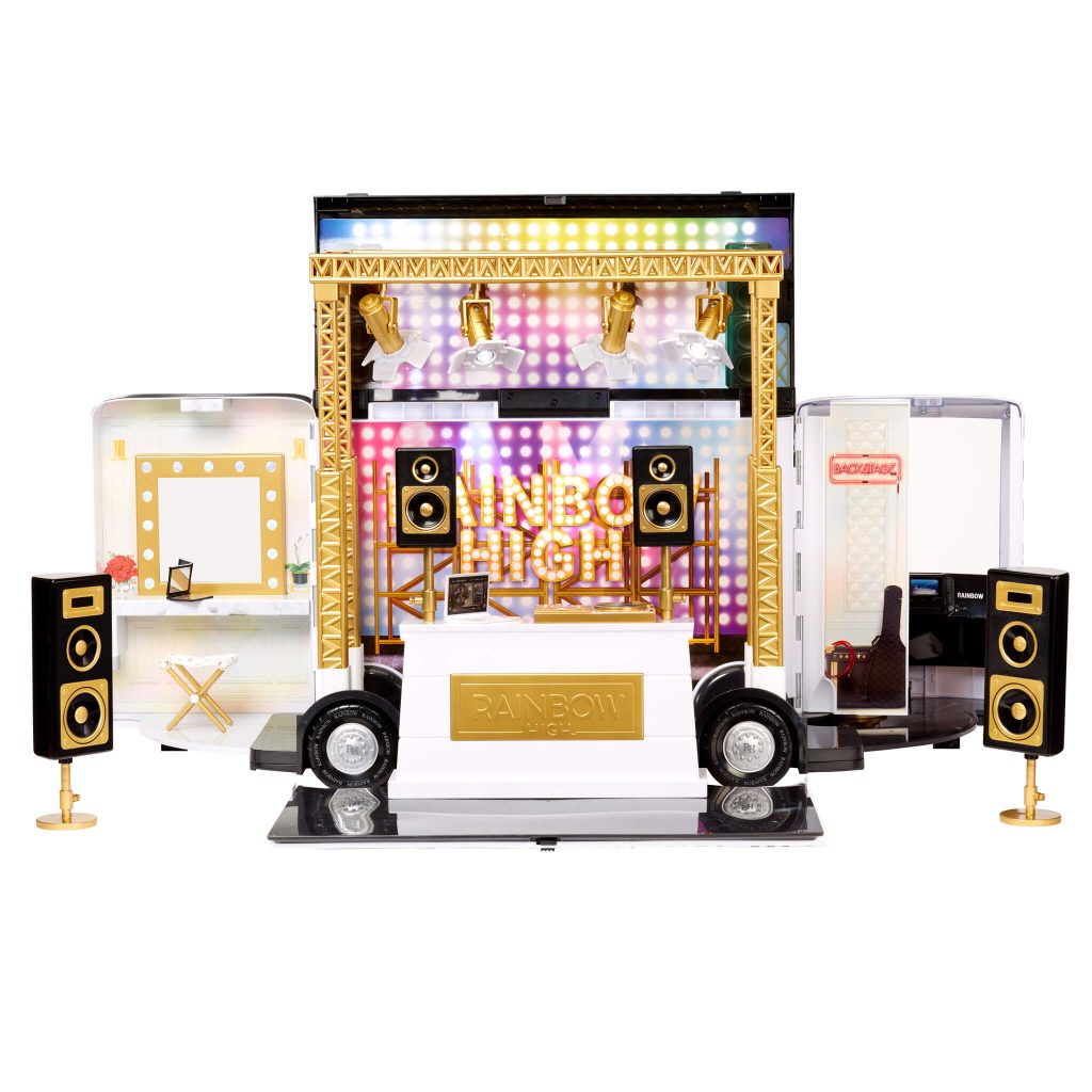 Rainbow Vision World Tour Bus & Stage Playset - KGMT London | Retro ...